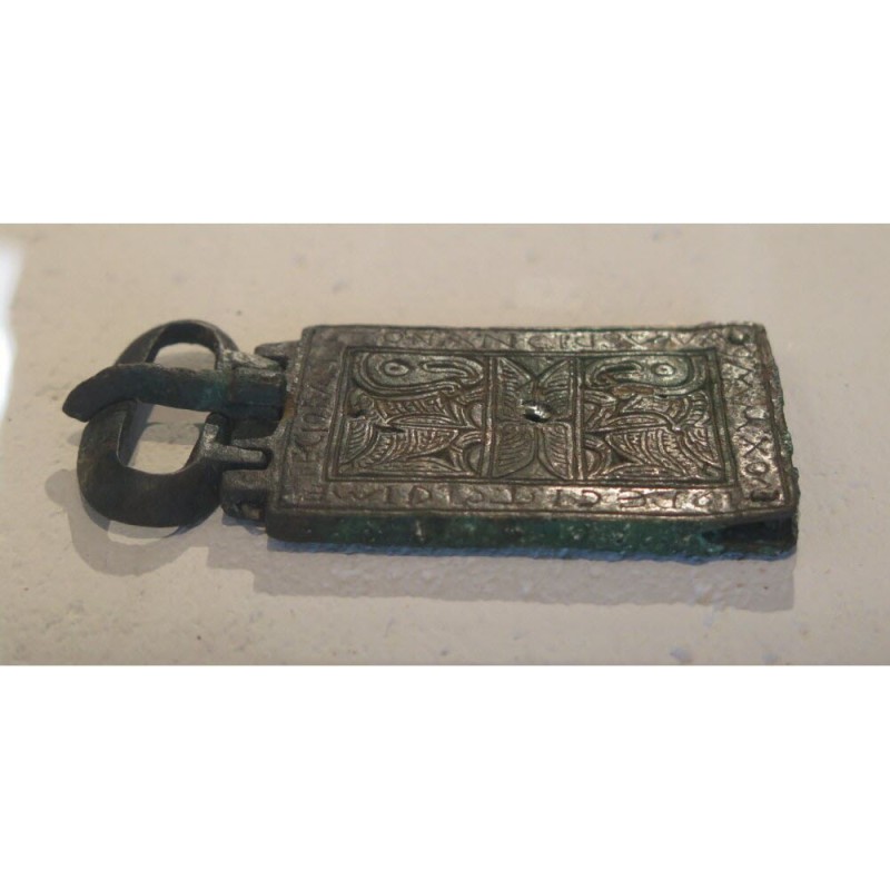 Boucle reliquaire Merovingienne